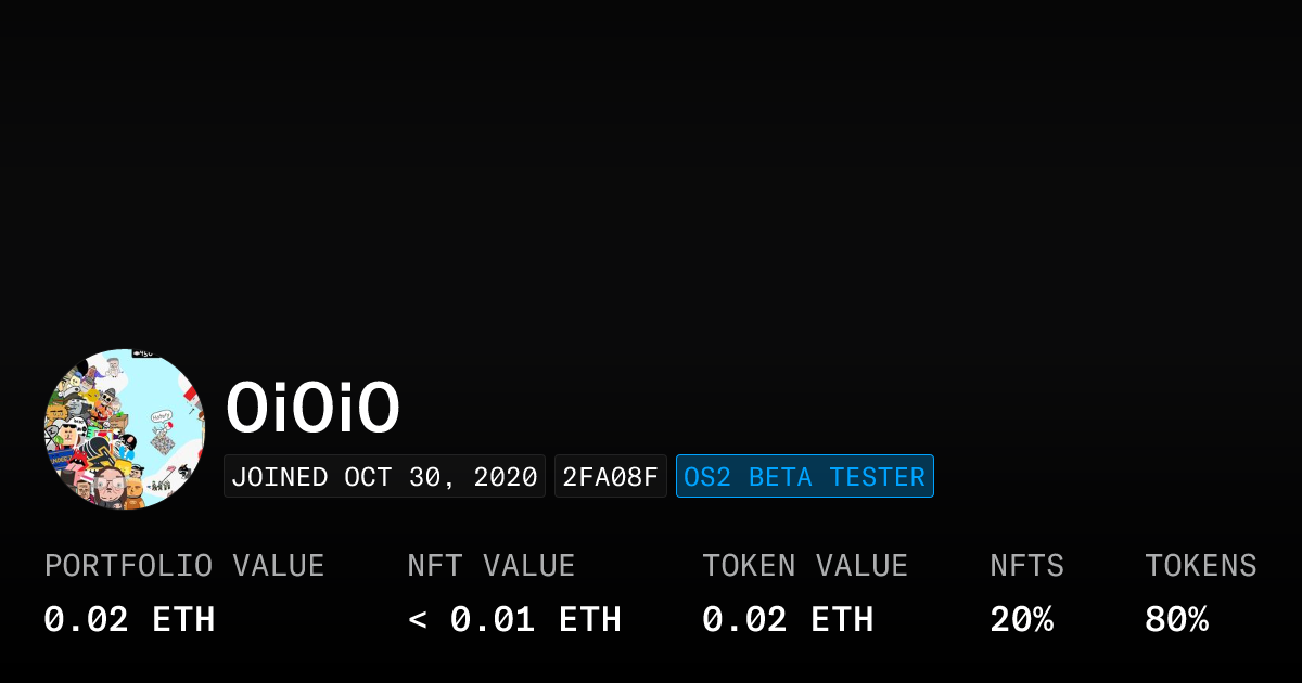 0i0i0 - Profile | OpenSea