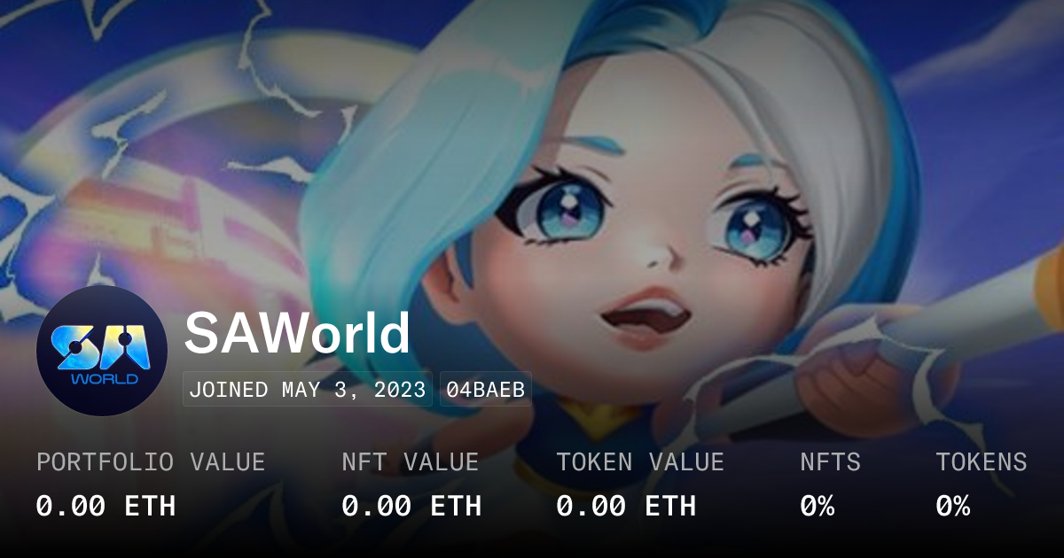 SAWorld - Profile | OpenSea