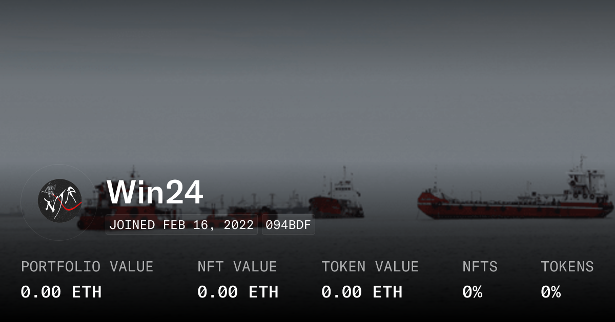 Win24 - Perfil | OpenSea