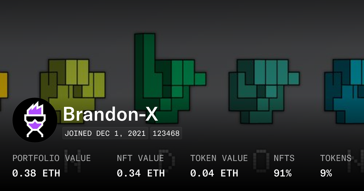Brandon-X - Profile | OpenSea