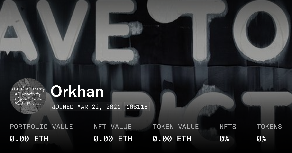 Orkhan - Profile | OpenSea