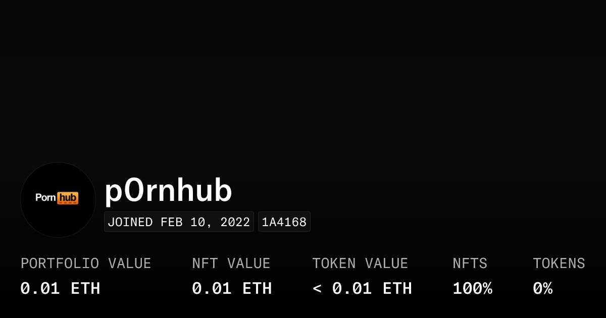 p0rnhub - Profile | OpenSea