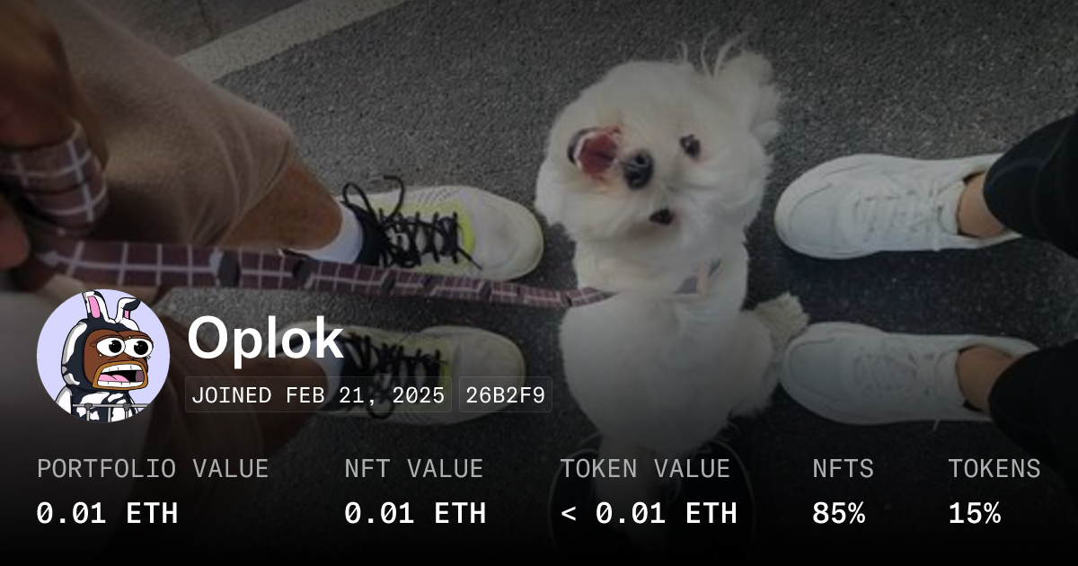 Oplok - Profile | OpenSea