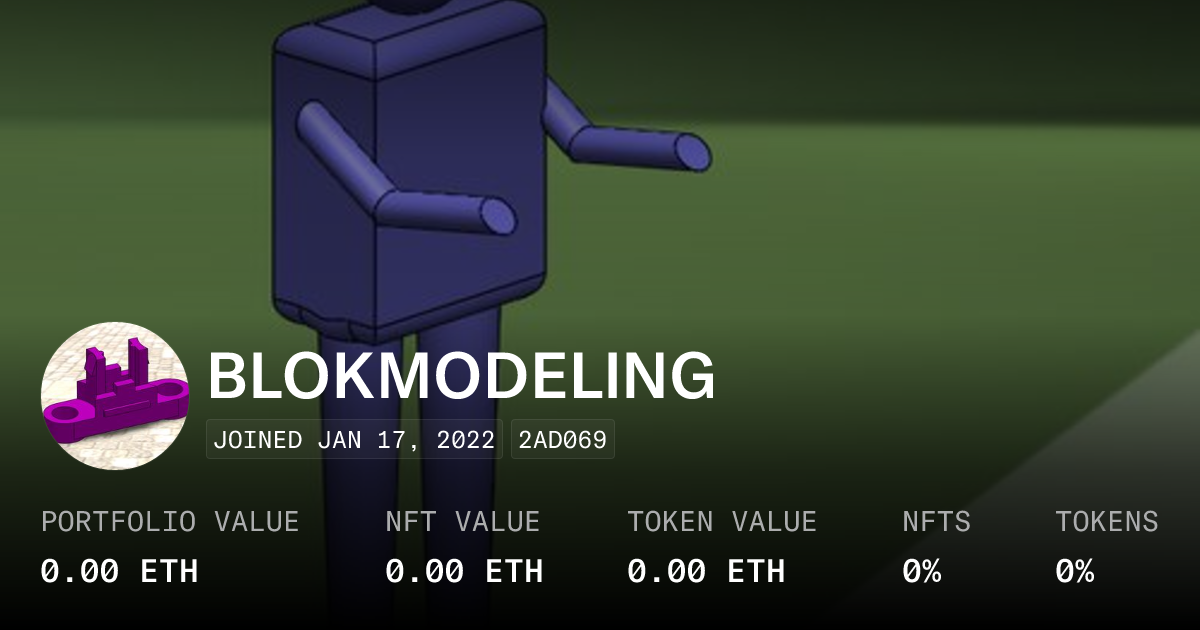 BLOKMODELING - Profile | OpenSea