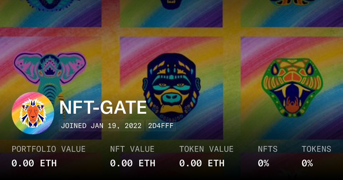 NFT-GATE - Perfil | OpenSea