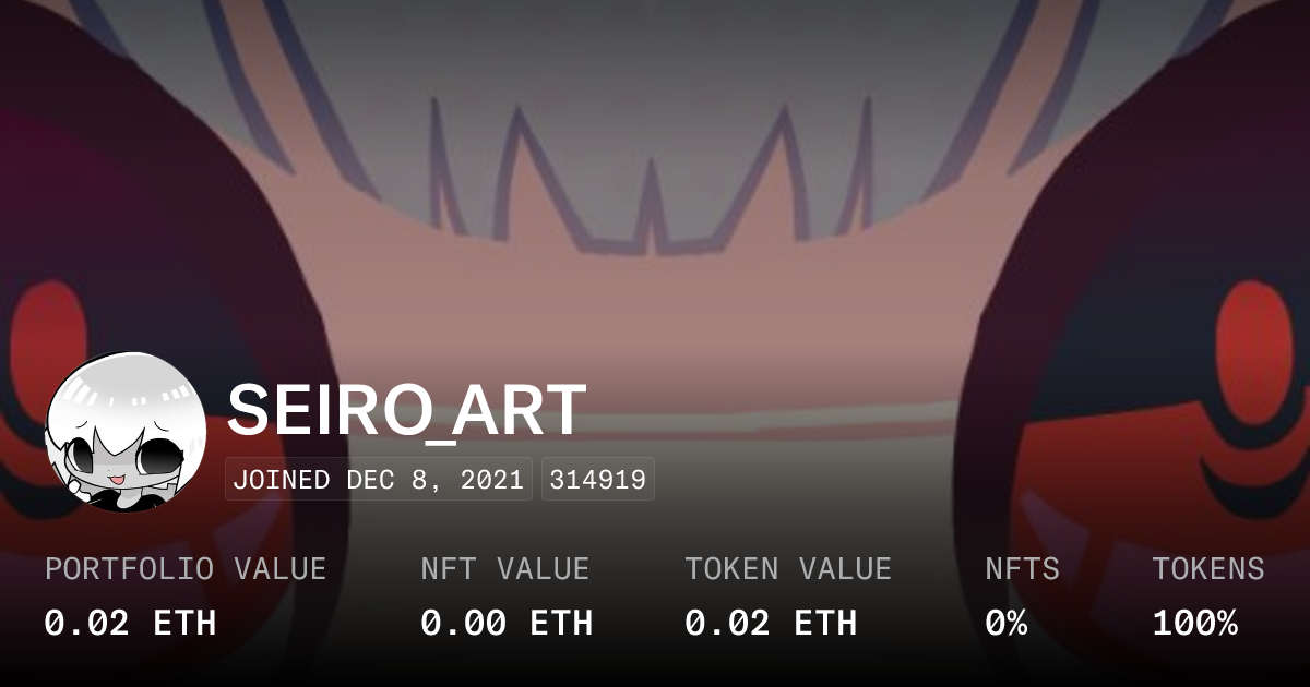 SEIRO_ART - Perfil | OpenSea