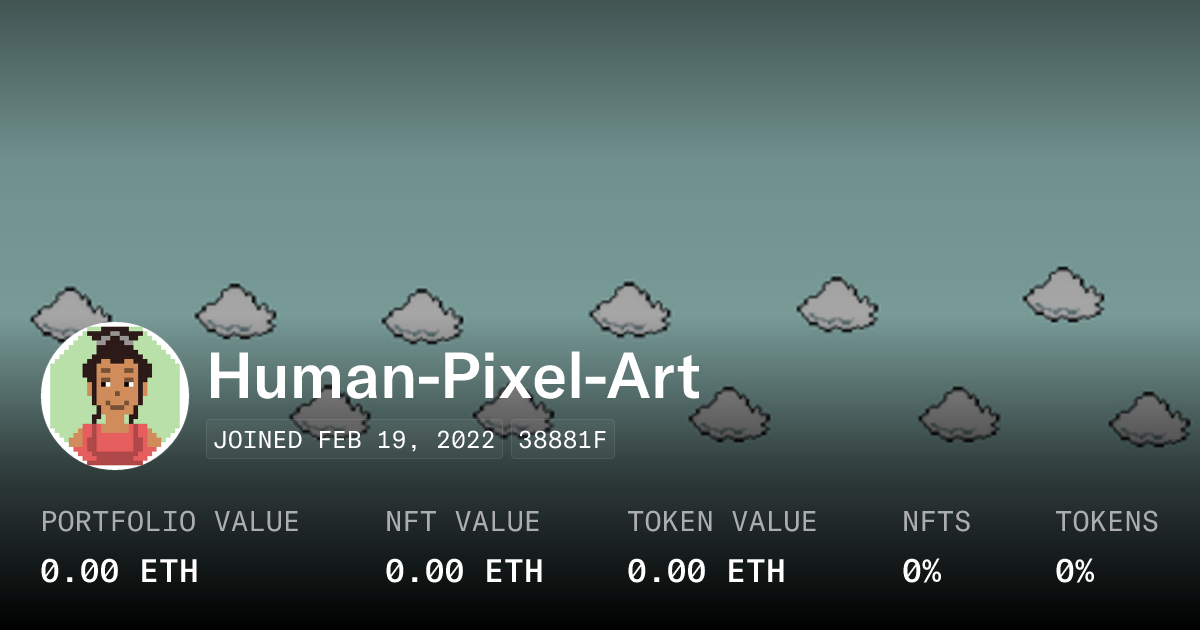 Human-Pixel-Art - Perfil | OpenSea