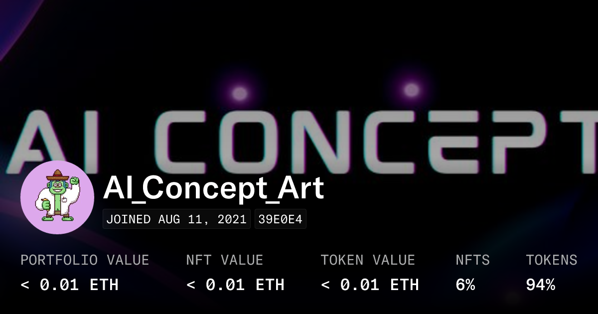 AI_Concept_Art - Perfil | OpenSea