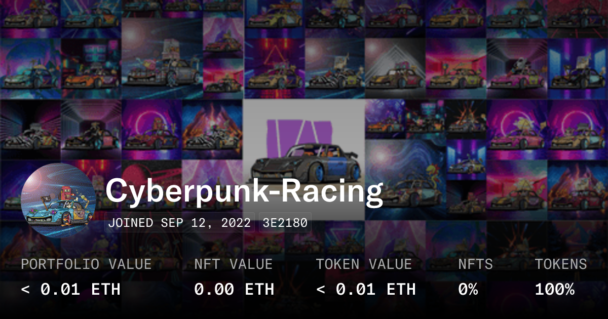 Cyberpunk-Racing - Perfil | OpenSea