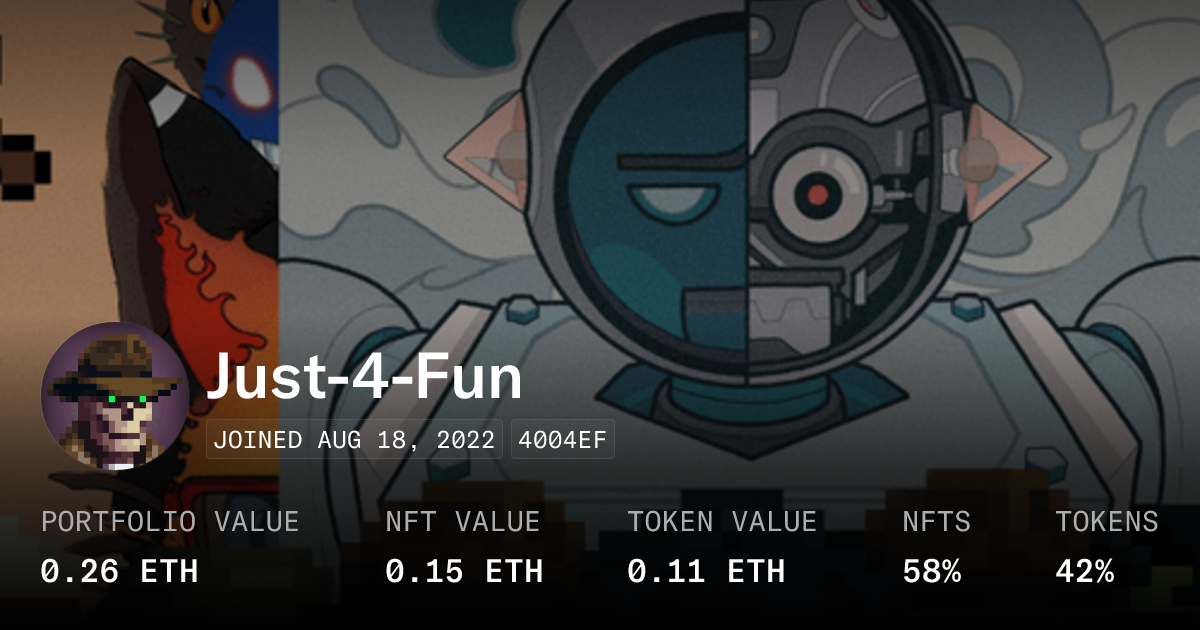 Just-4-Fun - Profile | OpenSea