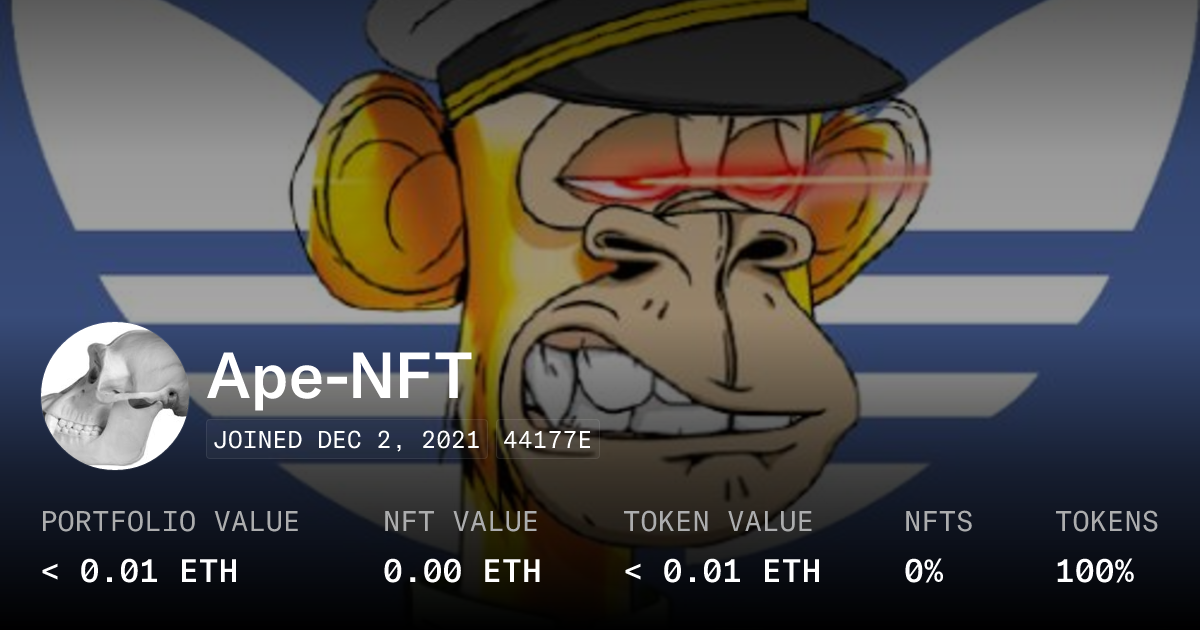 Ape-NFT - Perfil | OpenSea