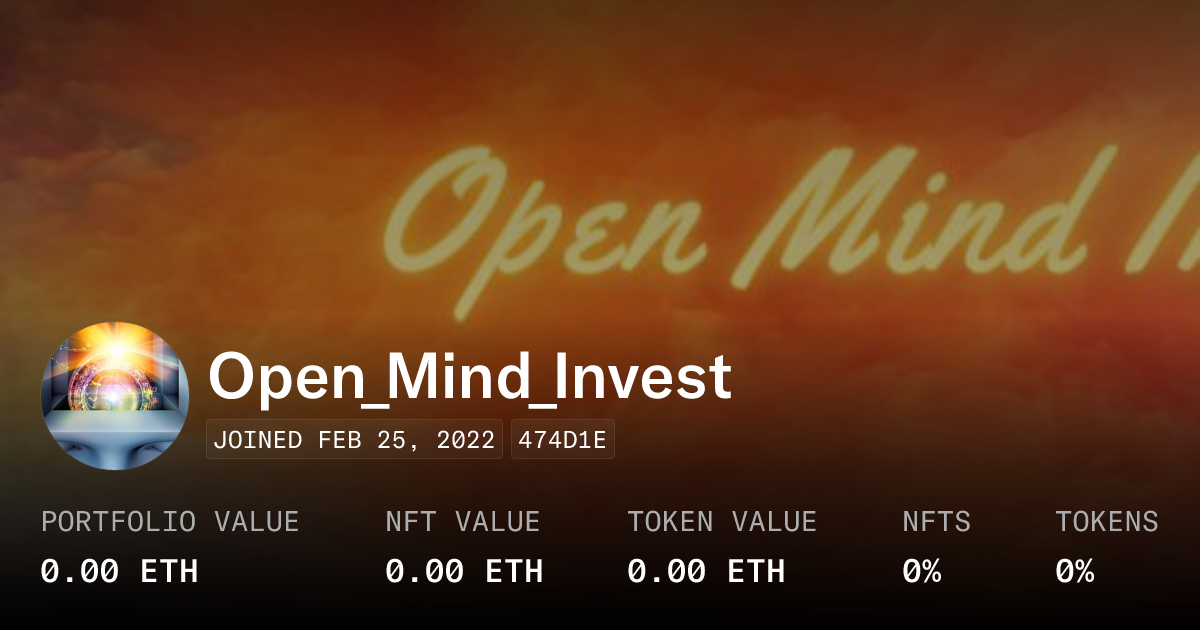 Open_Mind_Invest - Profile | OpenSea