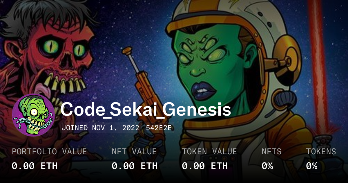 Code_Sekai_Genesis - Profile | OpenSea