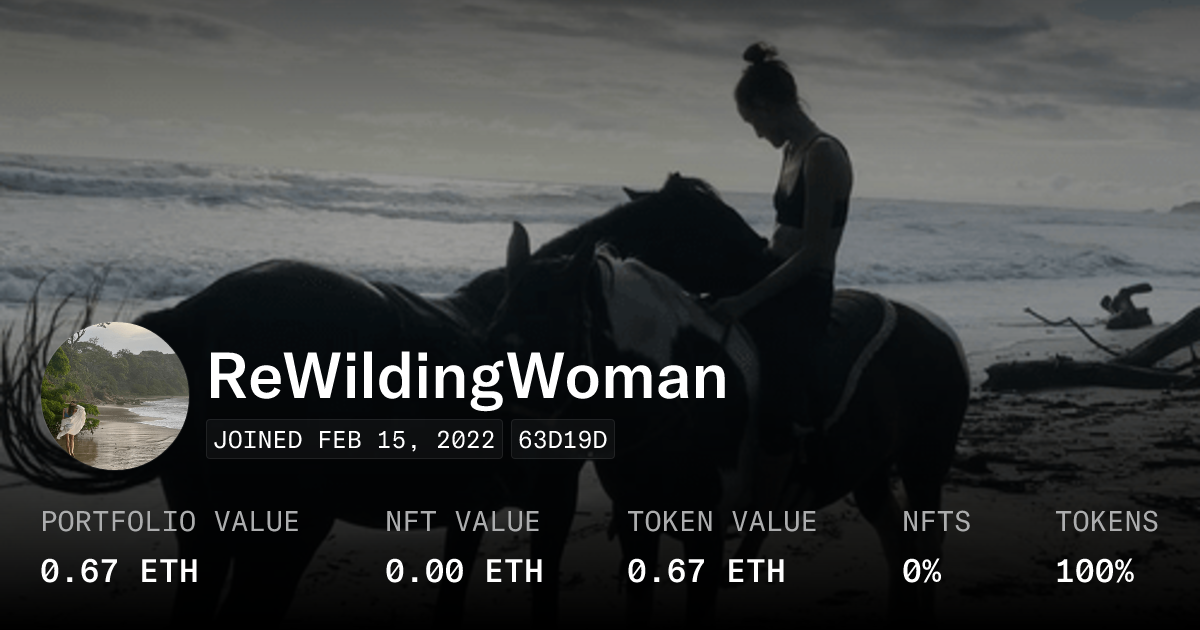 ReWildingWoman - Perfil | OpenSea