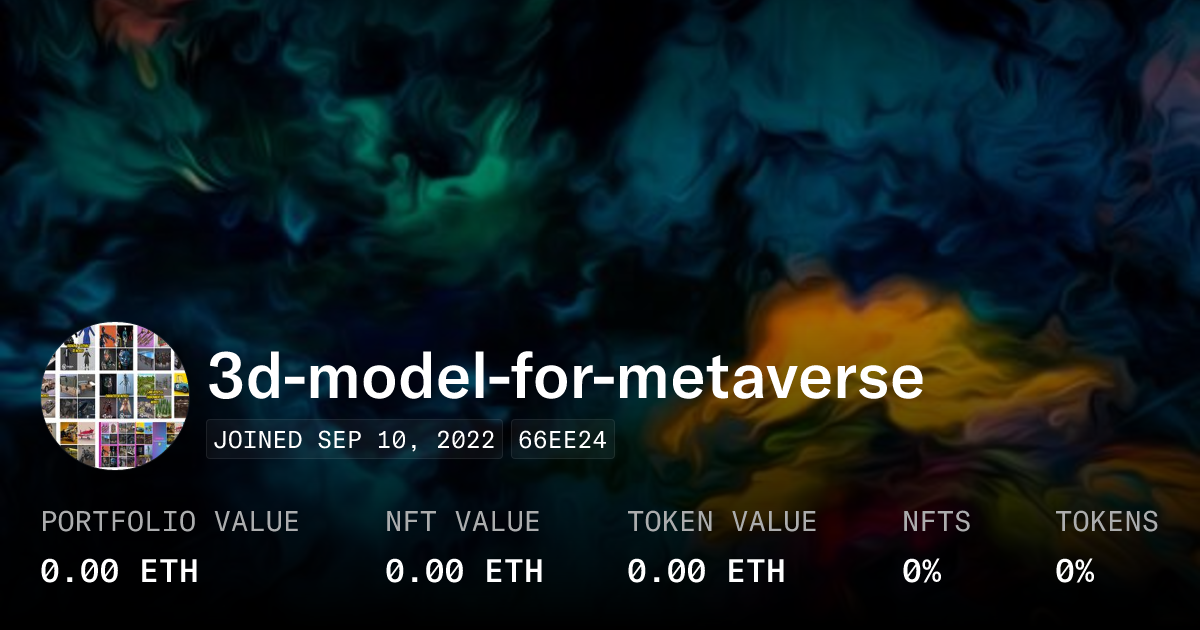 3d-model-for-metaverse - Profile | OpenSea