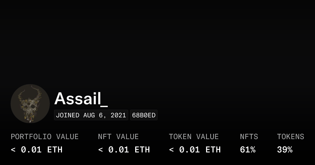 Assail_ - Profile | OpenSea