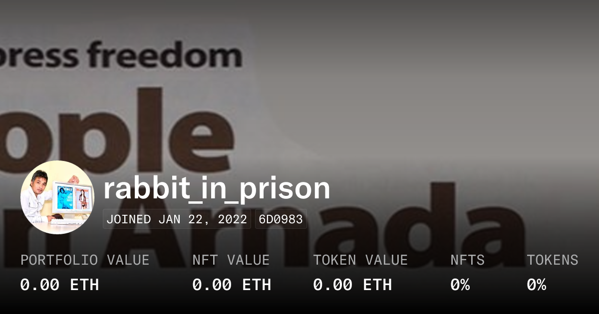 rabbit_in_prison - Profile | OpenSea