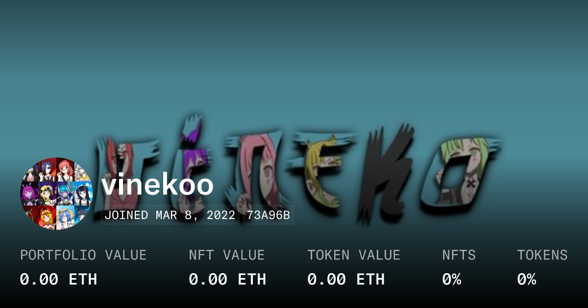 vinekoo - Profile | OpenSea