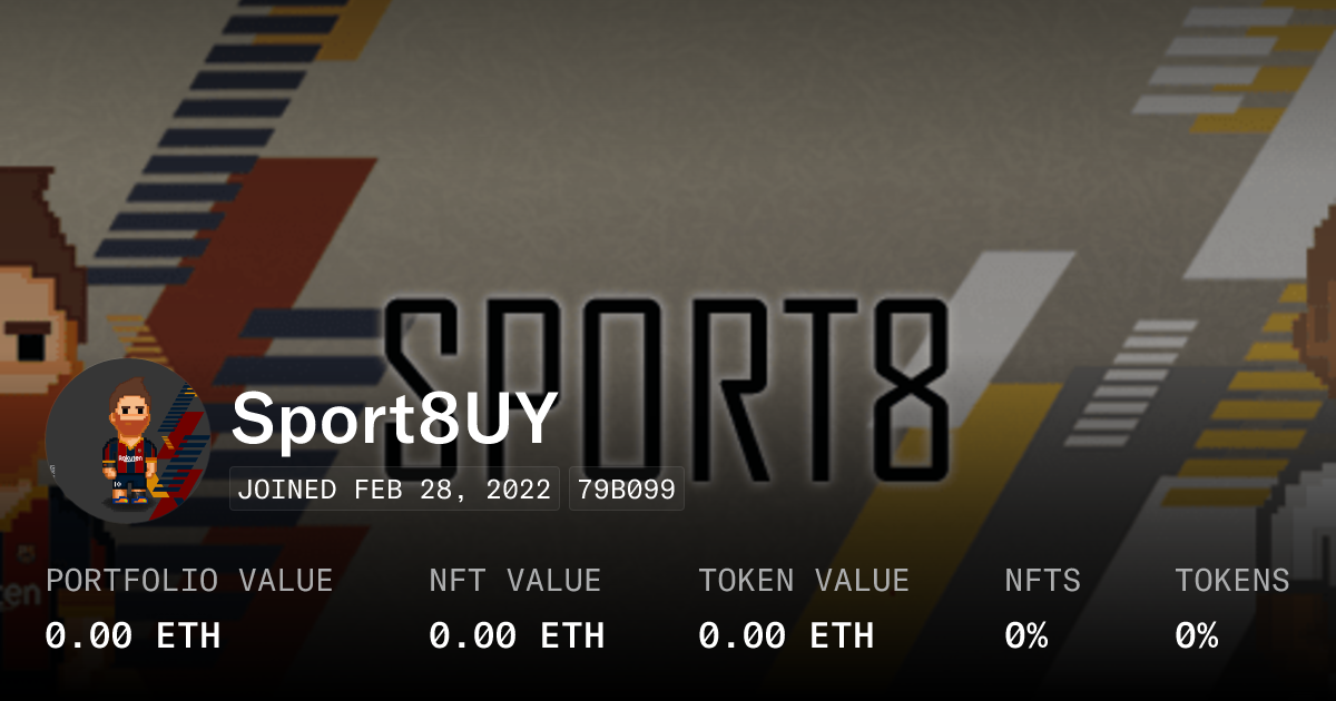 Sport8UY - プロフィール | OpenSea