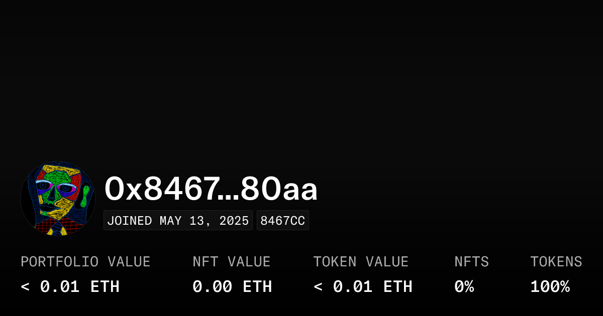 0x8467cce91e7ab734357338460a84f00c832c80aa - Profile | OpenSea