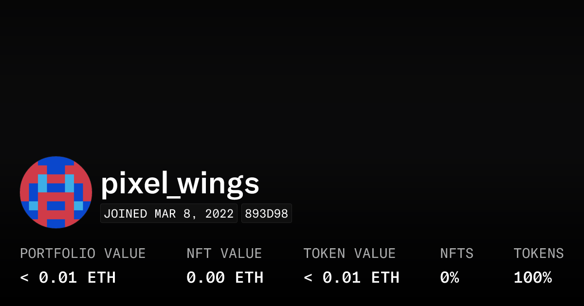 pixel_wings - Profile | OpenSea