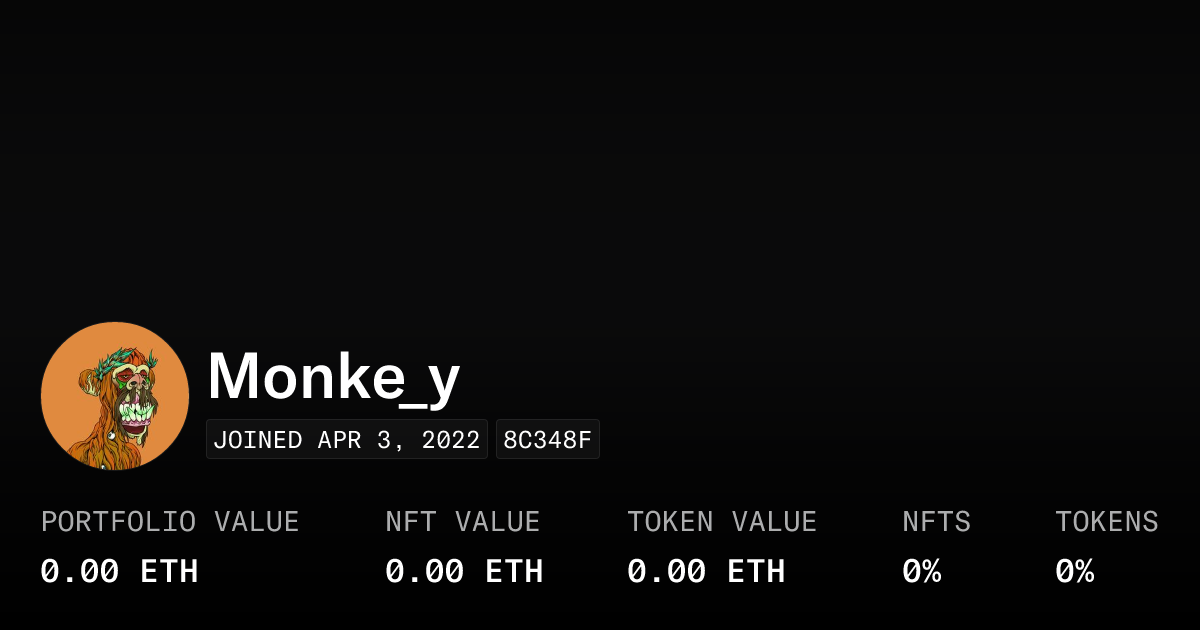 Monke_y - Profile | OpenSea