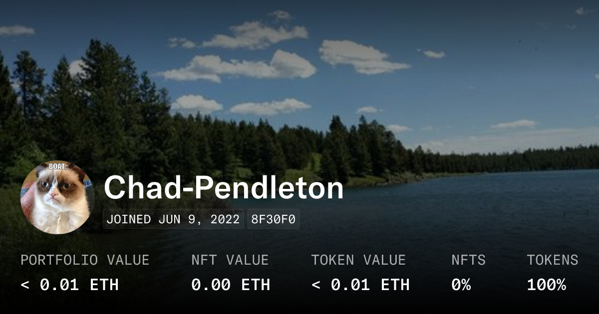 Chad-Pendleton - Profile | OpenSea