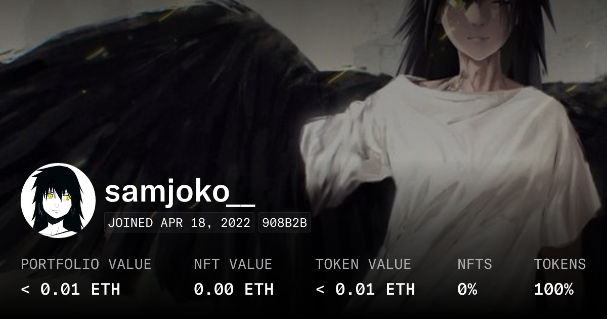 samjoko__ - Profile | OpenSea