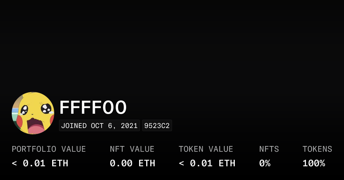 FFFF00 - Profile | OpenSea