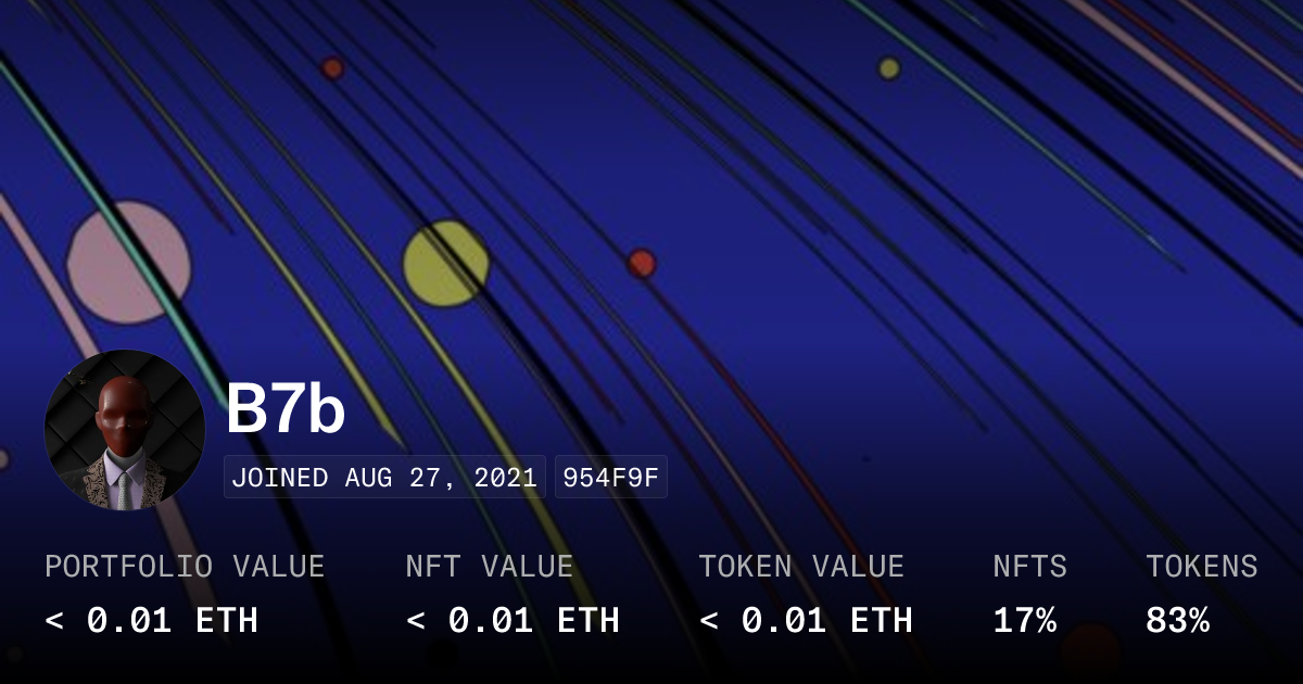 B7b - Profile | OpenSea