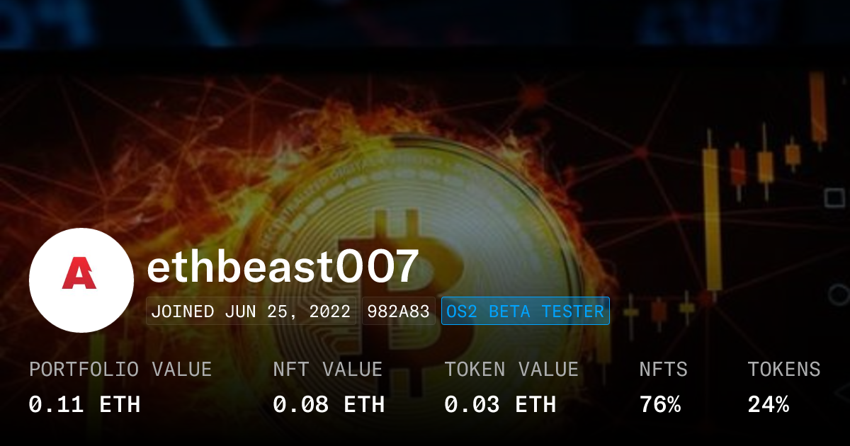 ethbeast007 - Profile | OpenSea