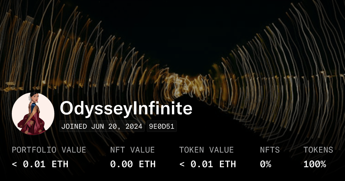 OdysseyInfinite - Profile | OpenSea