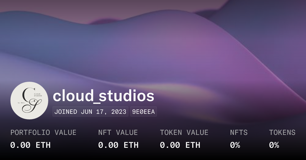 cloud_studios - Profile | OpenSea