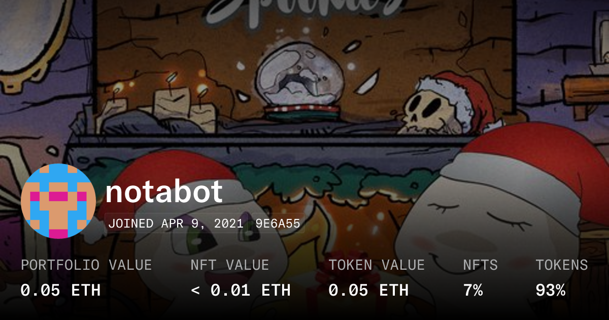 notabot - Profile | OpenSea