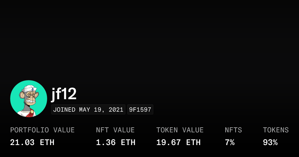 jf12 - Profile | OpenSea