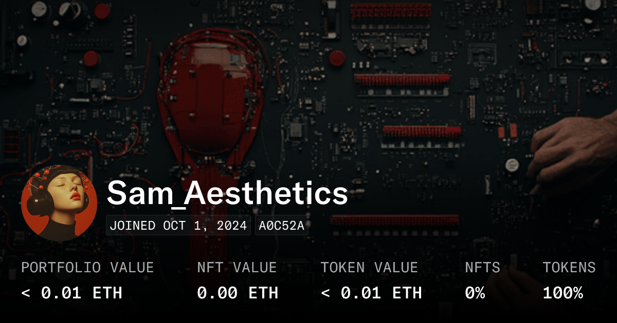 Sam_Aesthetics - Profile | OpenSea