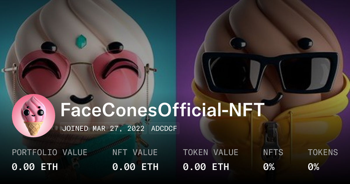 FaceConesOfficial-NFT - Perfil | OpenSea