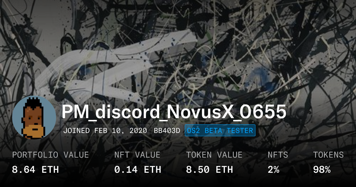 PM_discord_NovusX_0655 - Profile | OpenSea