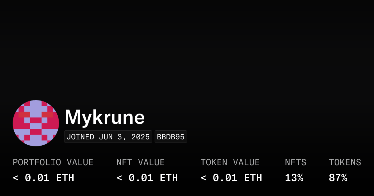 0xbbdb950bf4dd3a7268afd1072db18f122cfbc12f - Profile | OpenSea