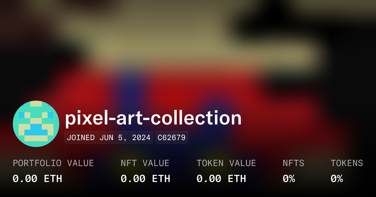 pixel-art-collection - Perfil | OpenSea