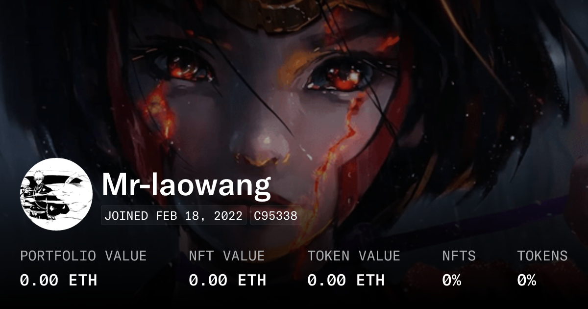 Mr-laowang - Profile | OpenSea