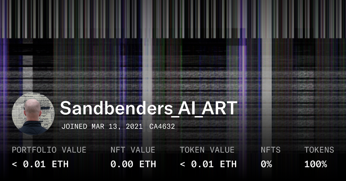 Sandbenders_AI_ART - Perfil | OpenSea