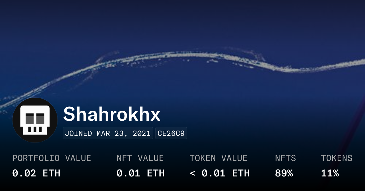 Shahrokhx - Profile | OpenSea