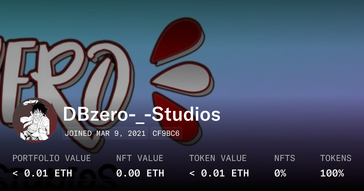 DBzero-_-Studios - Profile | OpenSea