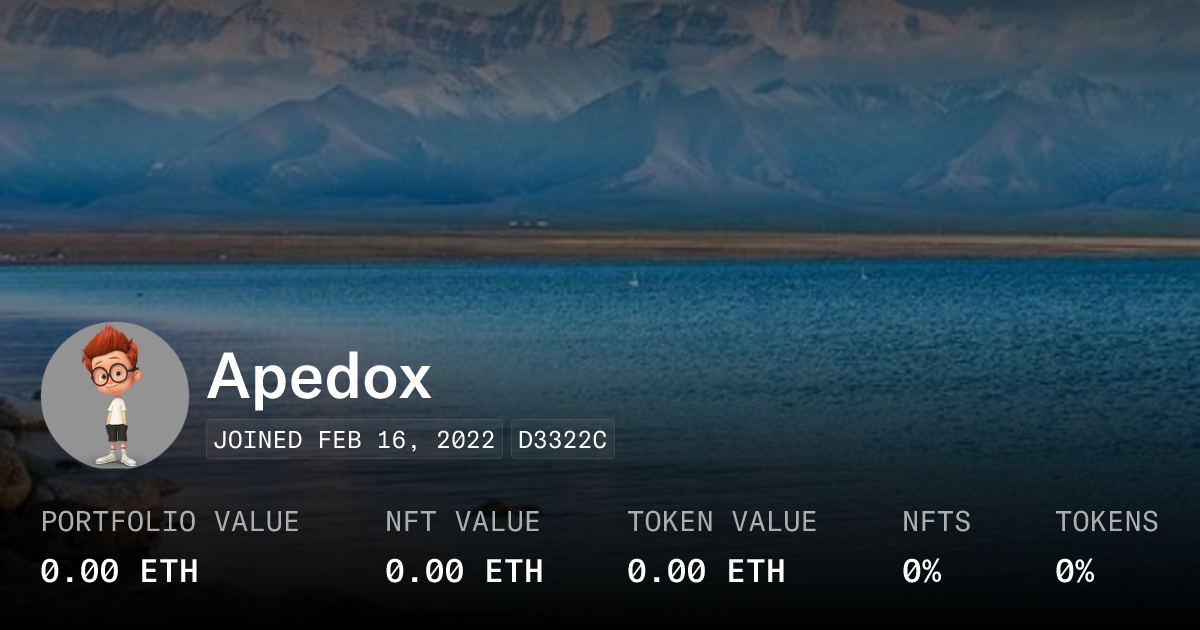 Apedox - Perfil | OpenSea