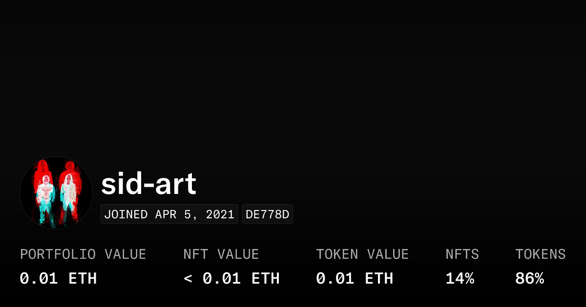 sid-art - 個人資料 | OpenSea