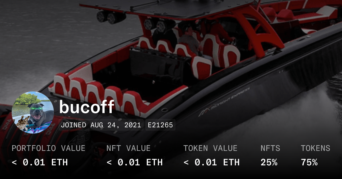 bucoff - Perfil | OpenSea