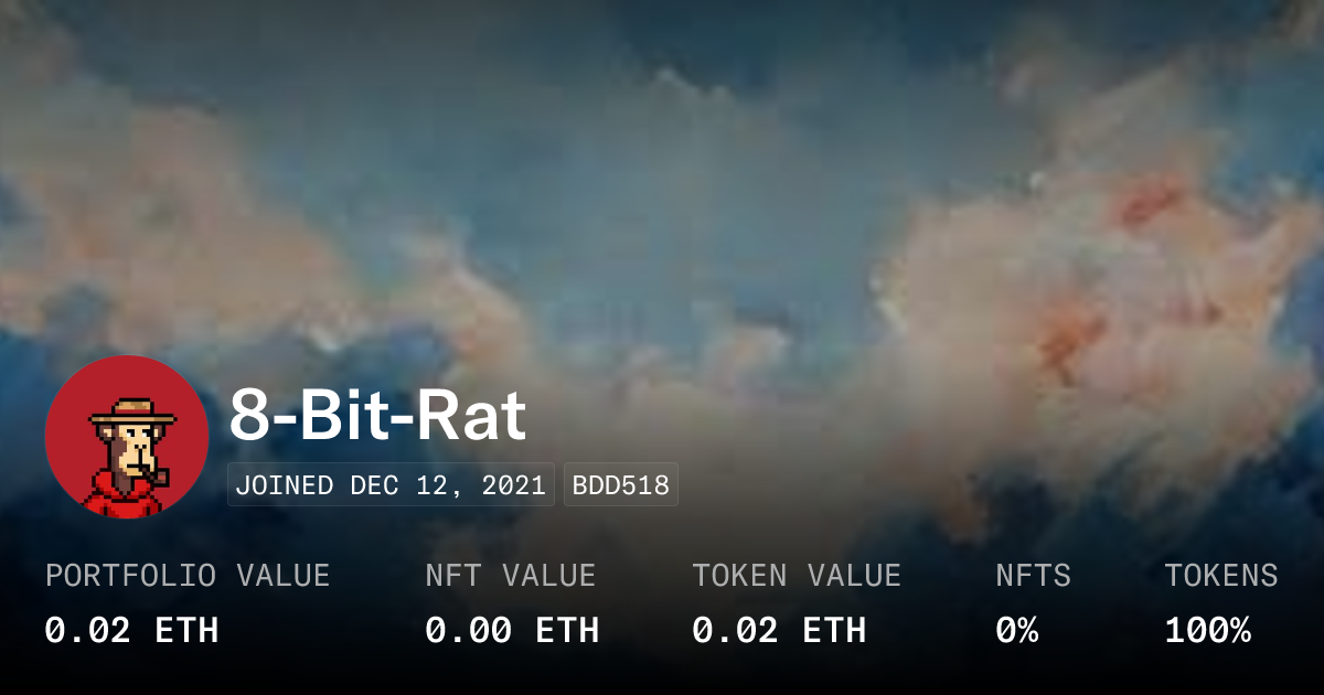 8-Bit-Rat - Profile | OpenSea