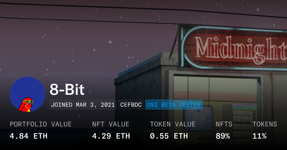 8-Bit - Profile | OpenSea