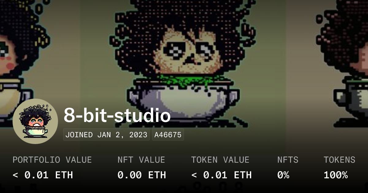 8-bit-studio - Profile | OpenSea